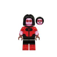 China Invincible Comic Super Heroes Minifigures Omni-Man Atom Eve Assembly Collectible Toys for sale