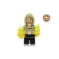 China Daredevil Marvel Super Heroes Minifigures Elektra Luke Cage Assembly Toy Collection for sale