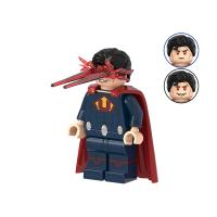 China Creative Superman DC Super Heroes Minifigures Assembly Toy Figures Collection Set for sale