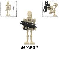 China Robot Commander Custom Star Wars Minifigures Battle Droid  ABS Collection for sale