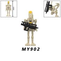 China Robot Commander Custom Star Wars Minifigures Battle Droid  ABS Collection for sale