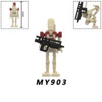 China Robot Commander Custom Star Wars Minifigures Battle Droid  ABS Collection for sale