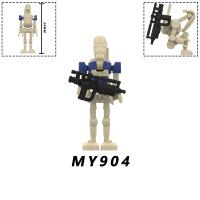 China Robot Commander Custom Star Wars Minifigures Battle Droid  ABS Collection for sale
