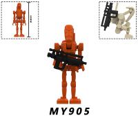 China Robot Commander Custom Star Wars Minifigures Battle Droid  ABS Collection for sale