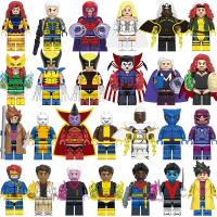 China Wolverine Mini Figure Cyclops / Magneto Minifigure Dc Super Heroes Assembly Toy Figures Set for sale