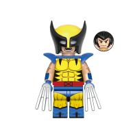 China Wolverine Mini Figure Cyclops / Magneto Minifigure Dc Super Heroes Assembly Toy Figures Set for sale