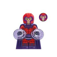 China Wolverine Mini Figure Cyclops / Magneto Minifigure Dc Super Heroes Assembly Toy Figures Set for sale