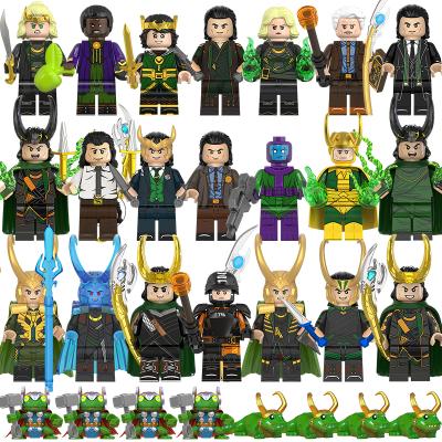 China Loki Asgardian Super Heroes Minifigures Sylvie Kang Assembly Toy Figures Collection for sale