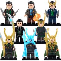 China Loki Asgardian Super Heroes Minifigures Sylvie Kang Assembly Toy Figures Collection for sale