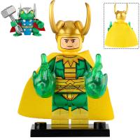 China Loki Asgardian Super Heroes Minifigures Sylvie Kang Assembly Toy Figures Collection for sale