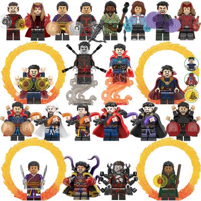 China Doctor Strange Super Hero Major brand Compatible America Chavez / Scarlet Witch/ Wong Assembly Toys for sale