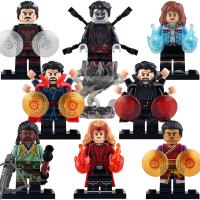 China Doctor Strange Super Hero Major brand Compatible America Chavez / Scarlet Witch/ Wong Assembly Toys for sale