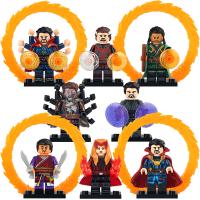 China Doctor Strange Super Hero Major brand Compatible America Chavez / Scarlet Witch/ Wong Assembly Toys for sale