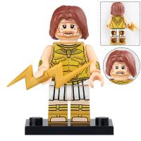 China Thor Zeus Korg Marvel Super Heroes Minifigure Mighty Thor Gorr Valkyrie Assembly Toys for sale