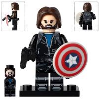 China Thunderbolts SuperHero Building Blocks Sentry Ghost Black Widow Winter Soldier Assembly Toys for sale