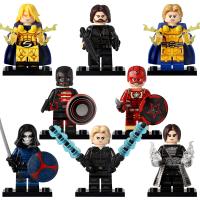 China Thunderbolts SuperHero Building Blocks Sentry Ghost Black Widow Winter Soldier Assembly Toys for sale