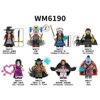 China Luffy Minifigures One Piece Zoro Straw Hat Pirates Anime Figures Building Block Collection Pack for sale