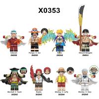 China Sanji One Piece Character Luffy One Piece Pirate Anime Figures Collectible Model Display Set for sale