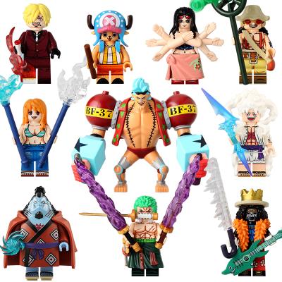 China Brooke / Nami One Piece Mini Figure Collection Straw Hat Crew Anime One Piece Building Bricks for sale
