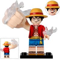 China Luffy One Piece Custom Figures Anime Figure Edition Building Bricks Display Collectible Pack for sale