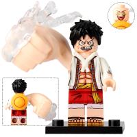 China Luffy One Piece Custom Figures Anime Figure Edition Building Bricks Display Collectible Pack for sale