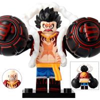 China Luffy One Piece Custom Figures Anime Figure Edition Building Bricks Display Collectible Pack for sale