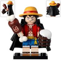 China Luffy One Piece Custom Figures Anime Figure Edition Building Bricks Display Collectible Pack for sale