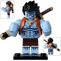 China Luffy One Piece Custom Figures Anime Figure Edition Building Bricks Display Collectible Pack for sale