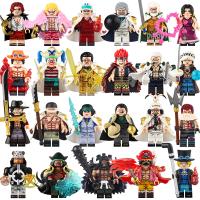 China Kaido One Piece Minifigures Emperor Anime Figure Building Bricks Yonko Collection Display Pack for sale