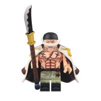 China Kaido One Piece Minifigures Emperor Anime Figure Building Bricks Yonko Collection Display Pack for sale