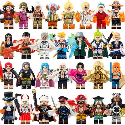 China Tony Chopper One Piece Minifigures Shanks Anime Collectible Figures Display Collection Set for sale