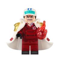 China Kuzan One Piece Mini figures Borsalino Marine Admiral Anime Figures Collection Display Set for sale