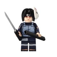 China Vivid Anime Minifigures Naruto Uchiha Sasuke Uchiha Shishui Building Blocks For Display for sale