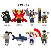 China Durable Anime Minifigures Naruto Haruno Sakura Sarutobi Hiruzen Building Blocks for sale
