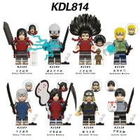 China Durable Anime Minifigures Naruto Haruno Sakura Sarutobi Hiruzen Building Blocks for sale