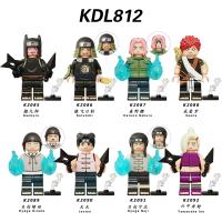 China Durable Anime Minifigures Naruto Haruno Sakura Sarutobi Hiruzen Building Blocks for sale
