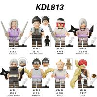 China Durable Anime Minifigures Naruto Haruno Sakura Sarutobi Hiruzen Building Blocks for sale