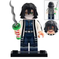 China Flexible Joints Demon Slayer Minifigures Kamado Tanjiro Kamado Nezuko Nanoblock for sale