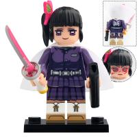 China Flexible Joints Demon Slayer Minifigures Kamado Tanjiro Kamado Nezuko Nanoblock for sale