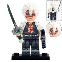 China Smooth Edges Anime Minifigures Demon Slayer Shinobu Kocho Collector's Edition Building Blocks for sale