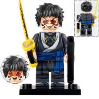 China Smooth Edges Anime Minifigures Demon Slayer Shinobu Kocho Collector's Edition Building Blocks for sale