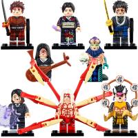 China Demon Slayer Block Akaza Kamado Tanjirou Building Blocks Anime Minifigures for sale