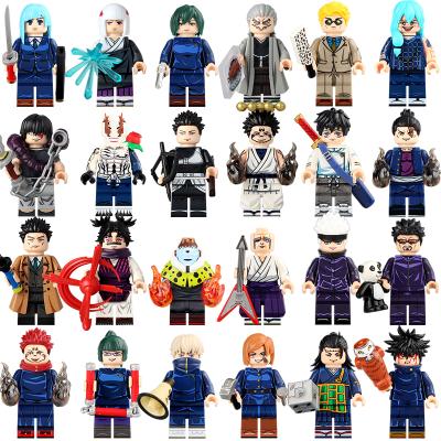 China Fade Proof  Anime Minifigures Jujutsu Kaisen‌ Nobara Kugisaki Building Blocks for sale