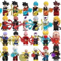 China Dragon Ball Building Blocks Son Gohan Krillin Building Block Custom Anime Figures for sale