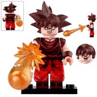 China Dragon Ball Building Blocks Son Gohan Krillin Building Block Custom Anime Figures for sale