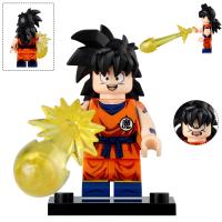 China Dragon Ball Building Blocks Son Gohan Krillin Building Block Custom Anime Figures for sale