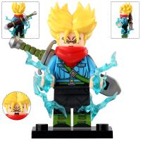 China Dragon Ball Building Blocks Son Gohan Krillin Building Block Custom Anime Figures for sale