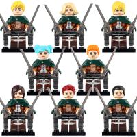 China Attack On Titan Armored Titan Colossal Titan Minifigure Building Blocks 32 pieces for sale