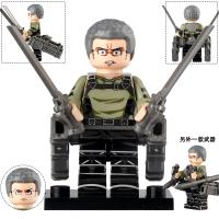 China Attack On Titan Armored Titan Colossal Titan Minifigure Building Blocks 32 pieces for sale