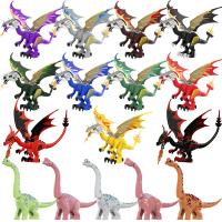 China Sauropod Dinosaur Building Blocks Prehistoric Dinosaur Blocks With Movable Wings for sale